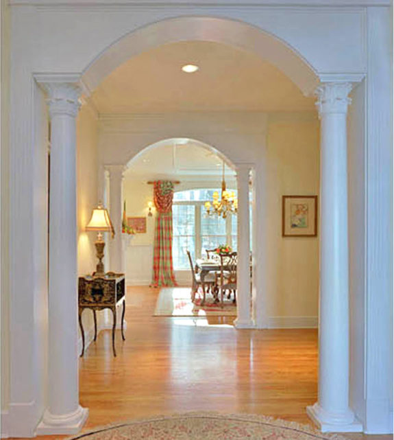 Architectural Wood Columns – Reeb Learning Center