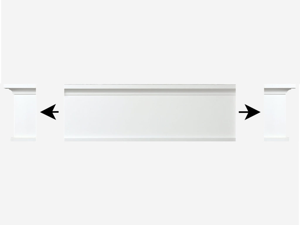 Fypon Craftsman Cove Trimmable Crosshead – Reeb Learning Center