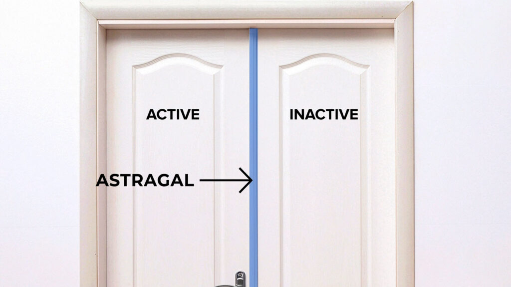 Securing a Double Interior Door – Reeb Learning Center